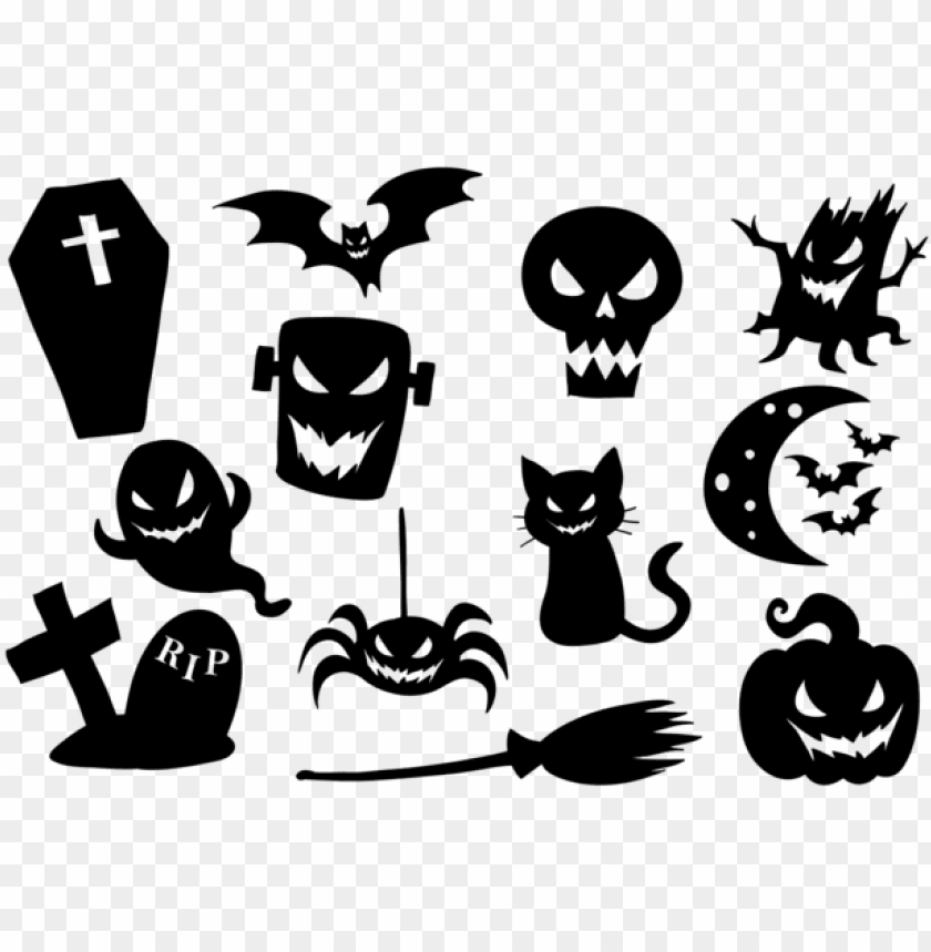 Free download | HD PNG halloween icons vector icon png - Free PNG ...