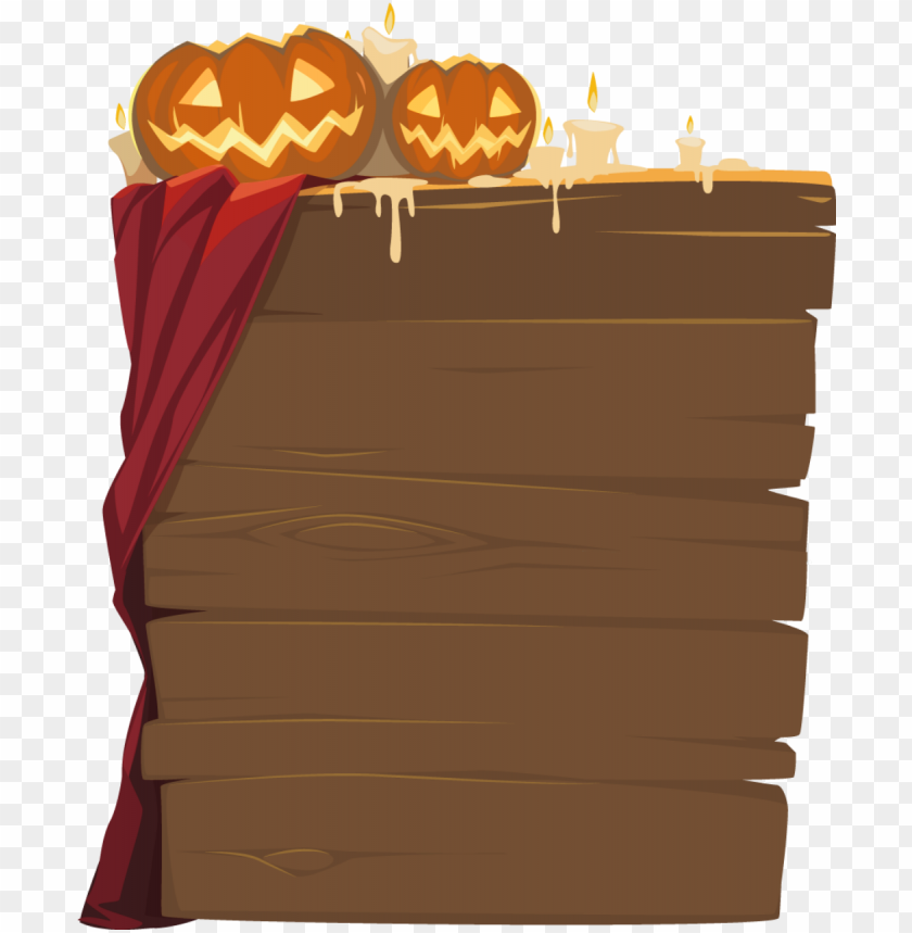 Free download | HD PNG halloween wooden sign PNG transparent with Clear ...