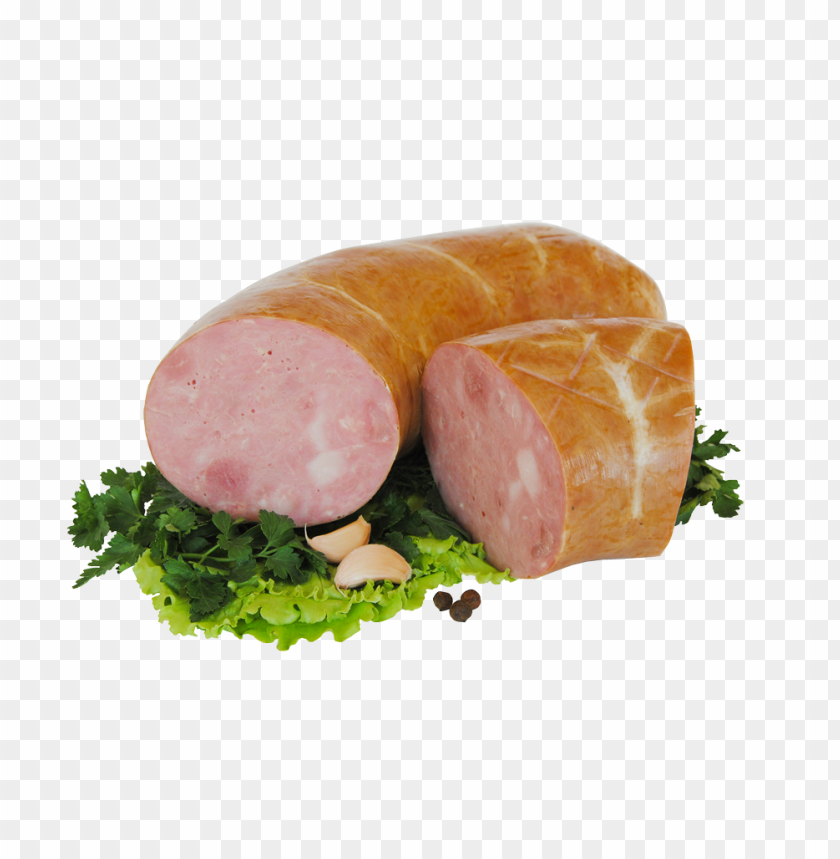 Free download | HD PNG smoked ham block with parsley decoration - Image ...