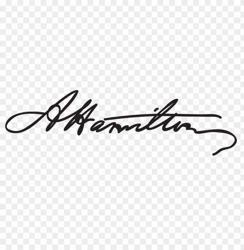 Free download | HD PNG hamilton signature PNG transparent with Clear ...
