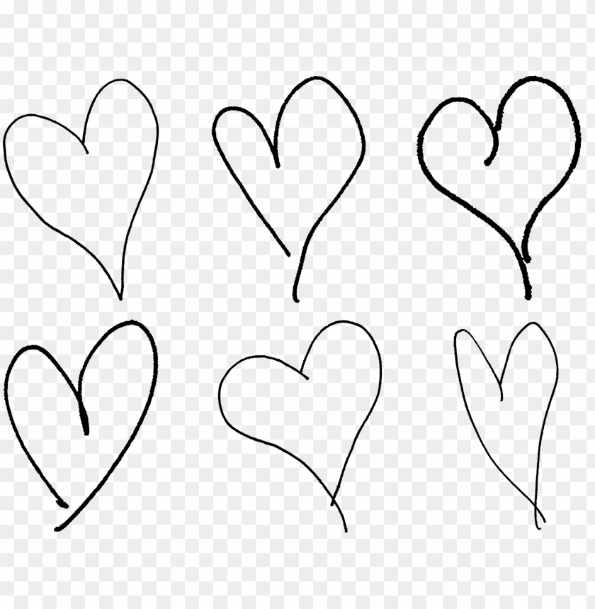 Free download | HD PNG hand drawn heart PNG transparent with Clear ...