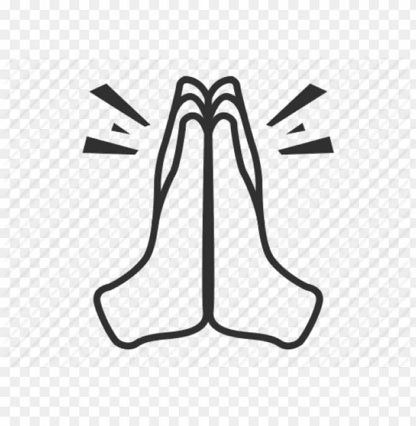 Free download | HD PNG hand emoji clipart pray prayer hands emoji ...
