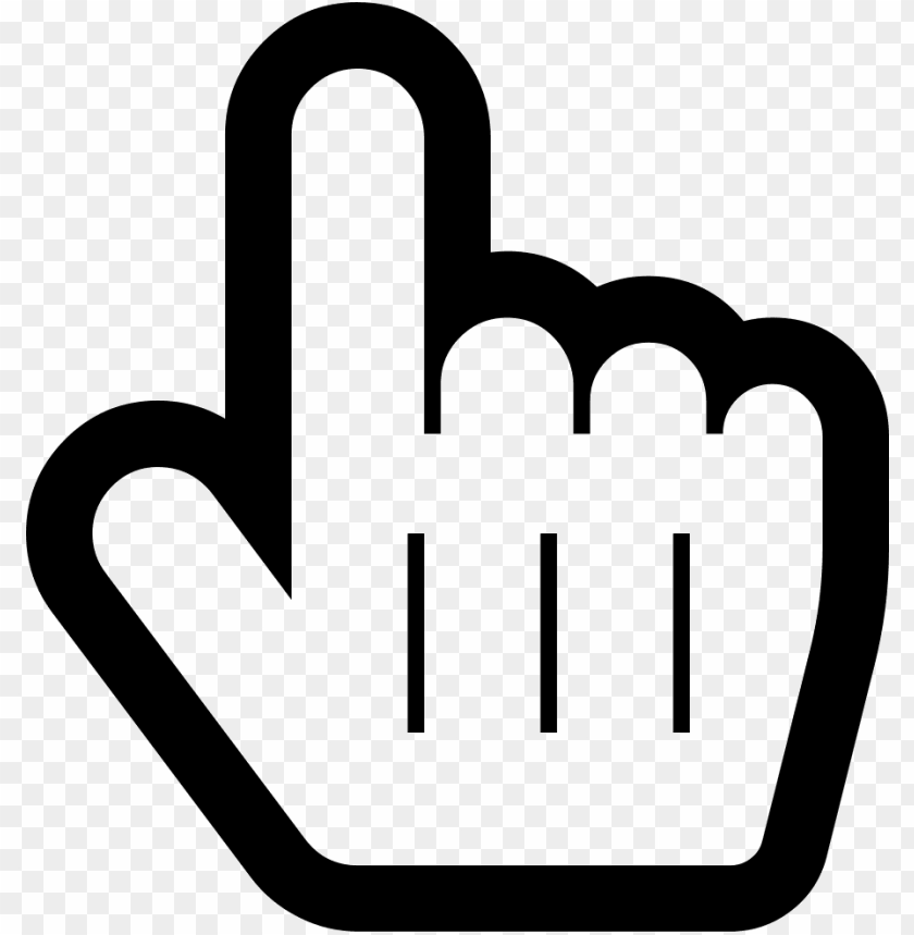 Free download | HD PNG bold hand mouse cursor icon PNG transparent with Clear Background ID ...