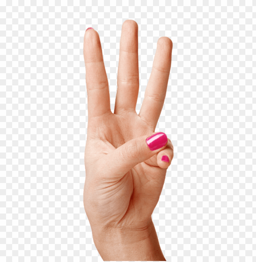 Free download | HD PNG hand showing three fingers clipart png photo ...