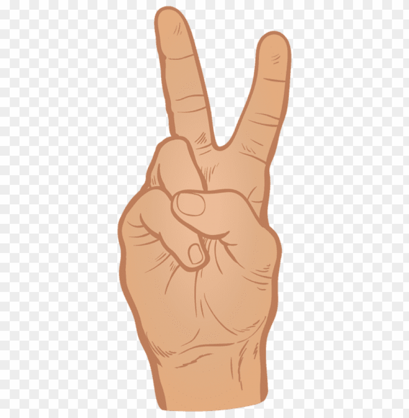 Free download | HD PNG hand showing victory clipart png photo - 48596 ...
