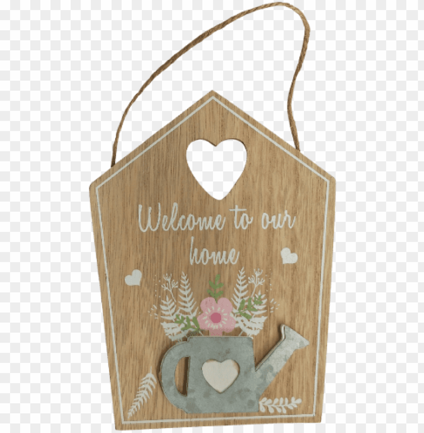 Free download | HD PNG hanging welcome house sign 16cm plank PNG ...