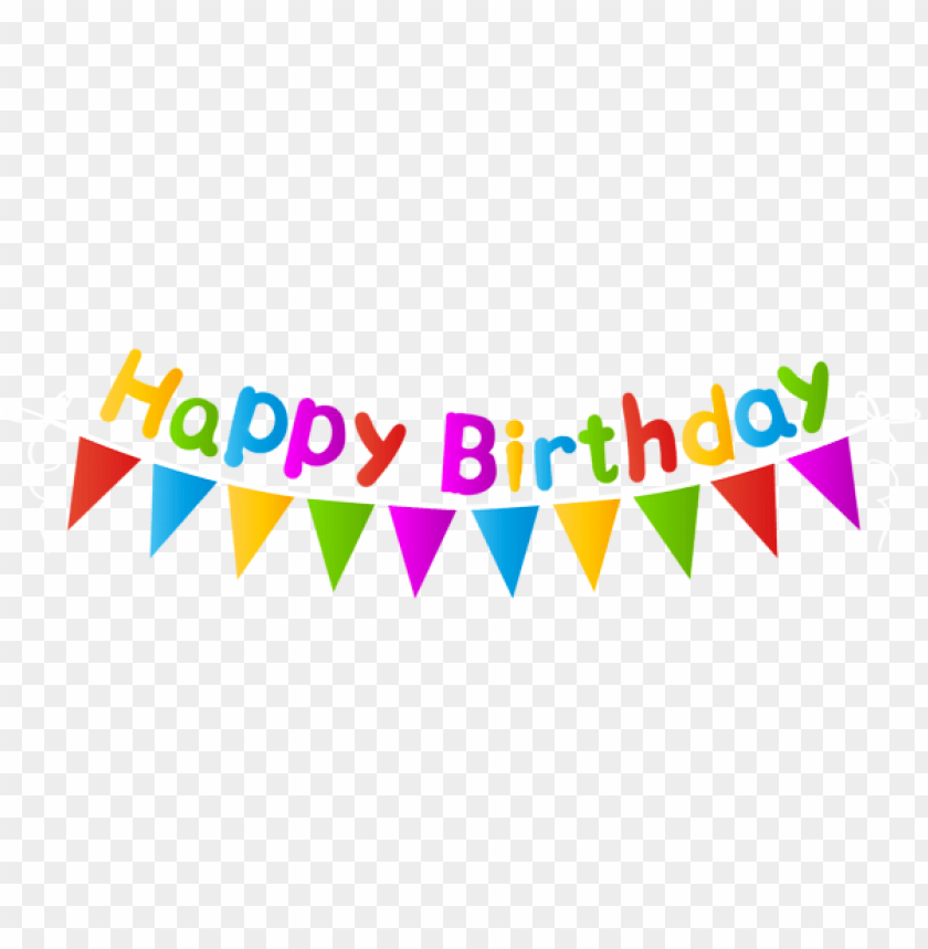 Free download | HD PNG birthday decoration streamer with text png ...