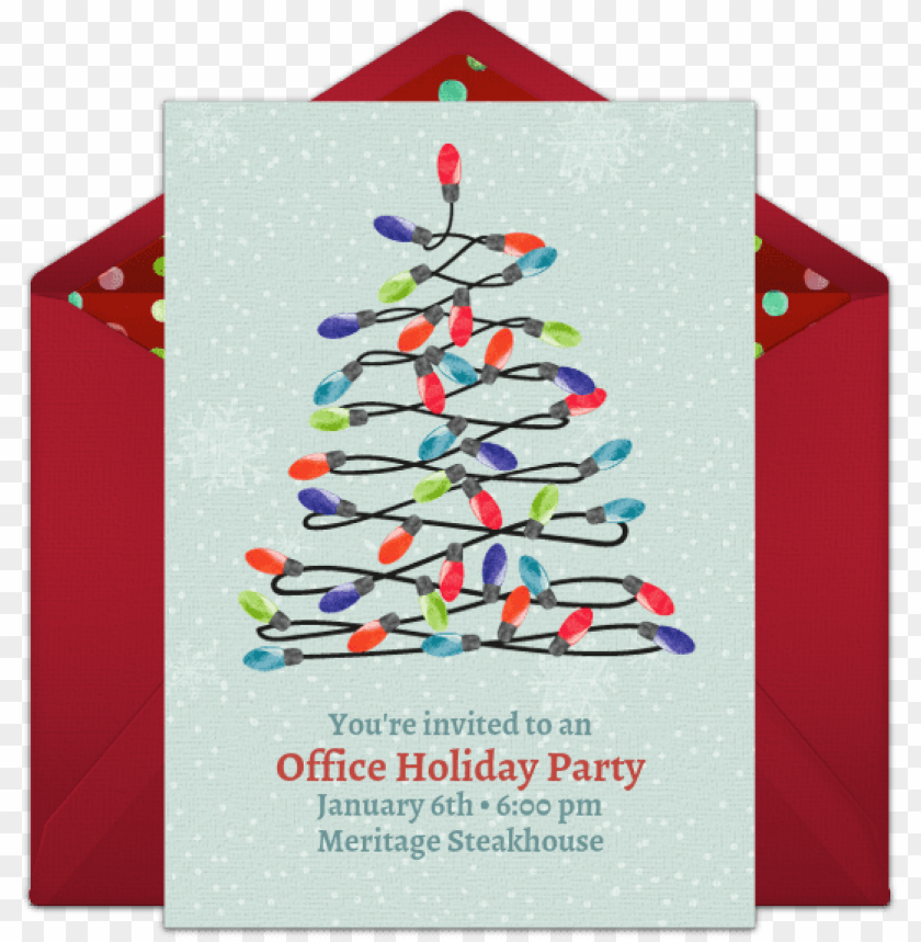 Free download | HD PNG happy holiday lights online invitation light ...