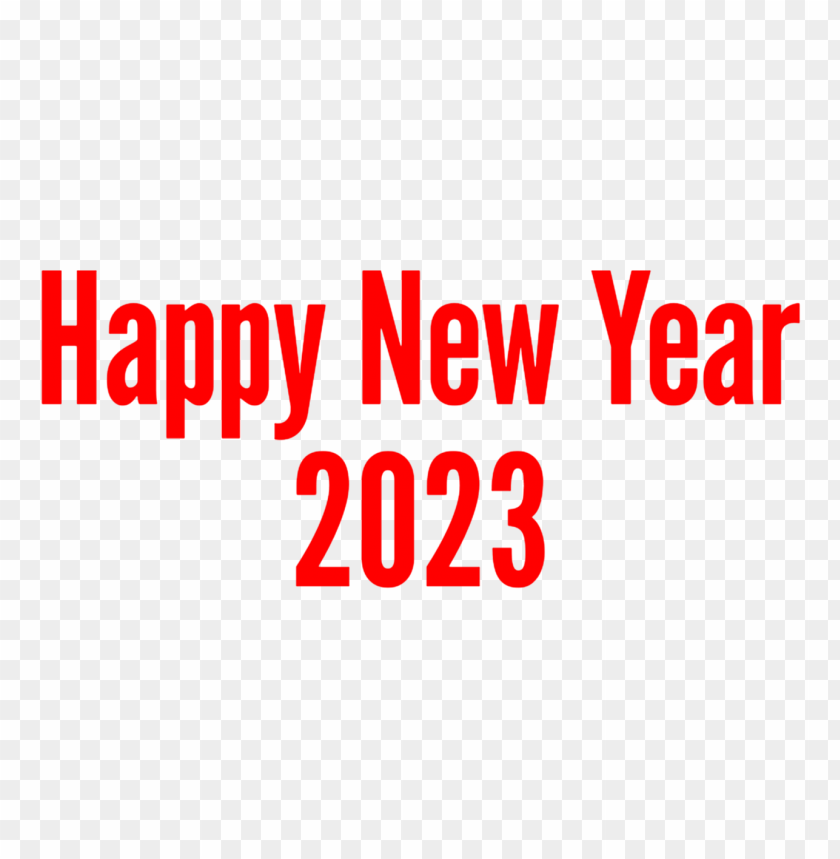 Free download | HD PNG happy new year 2023 youtube font png - Image ID ...