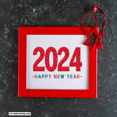 Free download | HD PNG happy new year 2024 card png - Image ID 490792 ...
