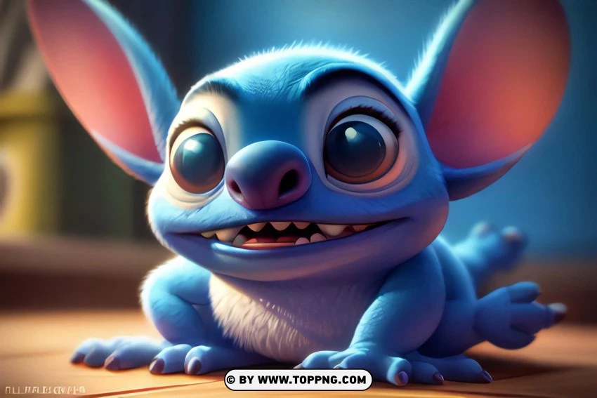 Free download | HD PNG happy stitch hd background featuring a grinning ...