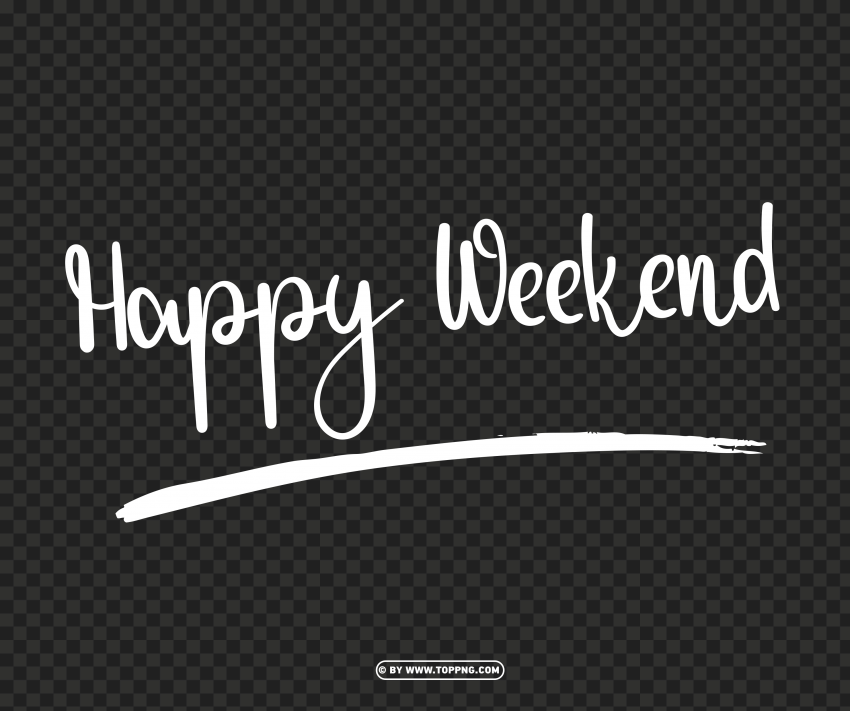 3d Happy Weekend Png cutout PNG & clipart images | TOPpng