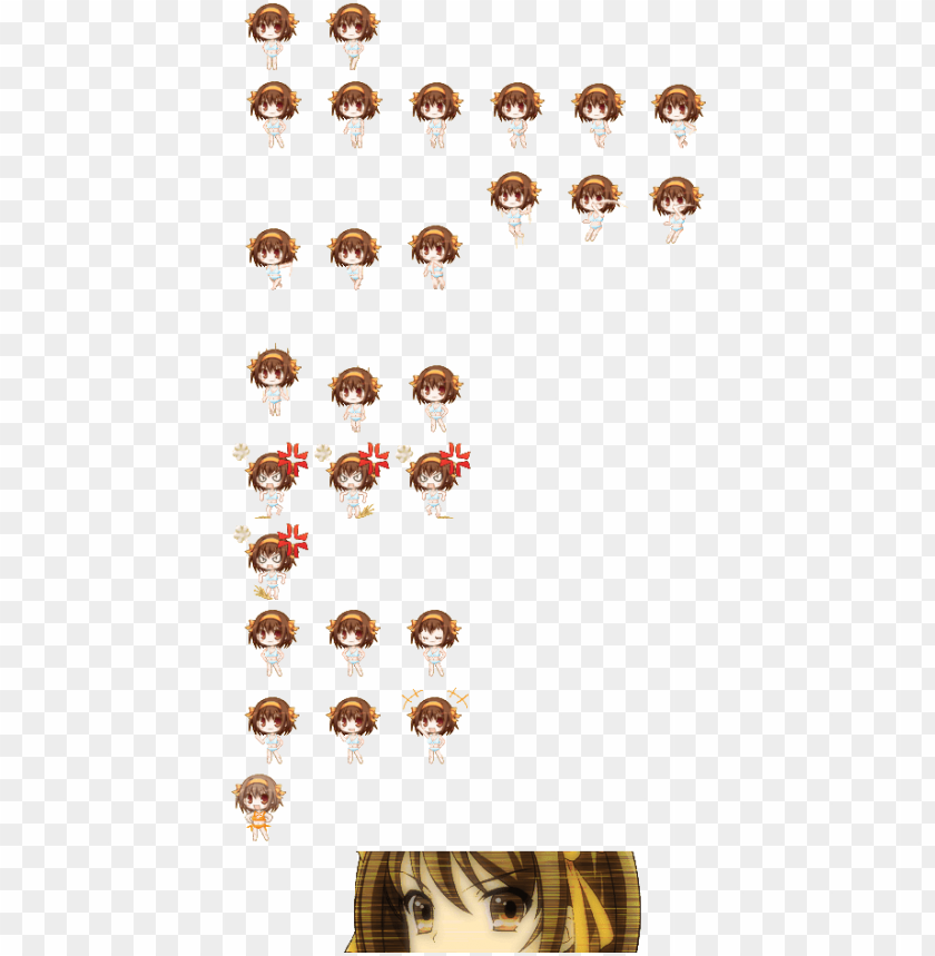 Free download | HD PNG haruhi suzumiya chibis anime PNG transparent ...