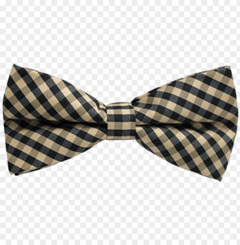 Free download | HD PNG hautebutch tan and black checkered bow tie bow ...