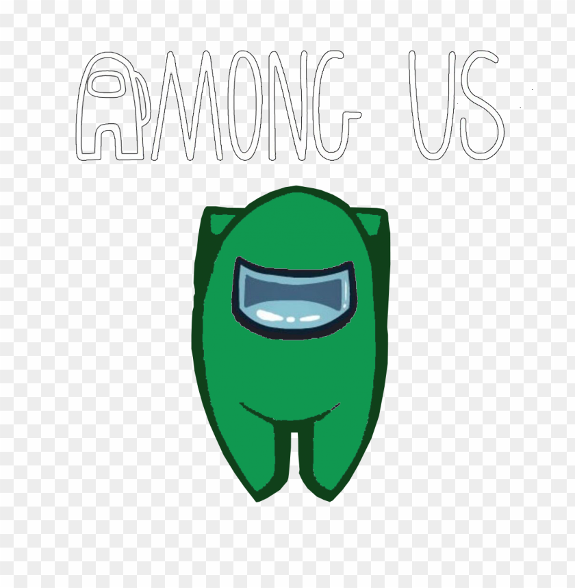 Free download | HD PNG hd fortegreen among us character with logo PNG ...