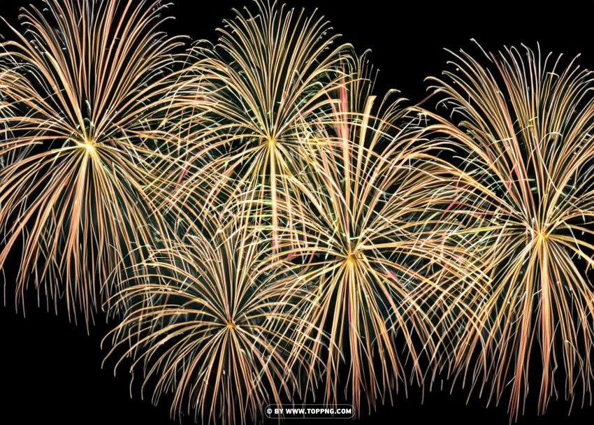 Free download | HD PNG hd gold firework background celebrating in ...