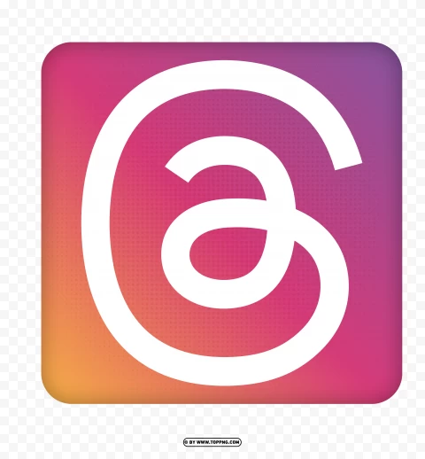 Free download | HD PNG hd icon threads logo background in square ...
