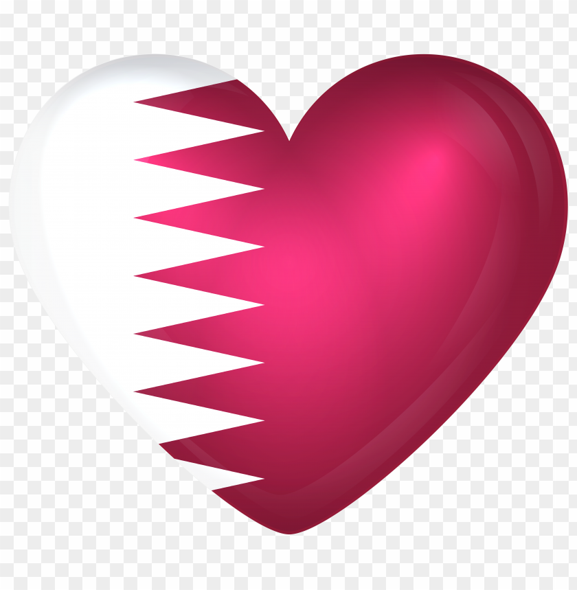 Free download | HD PNG hd love qatar flag heart shape PNG transparent ...