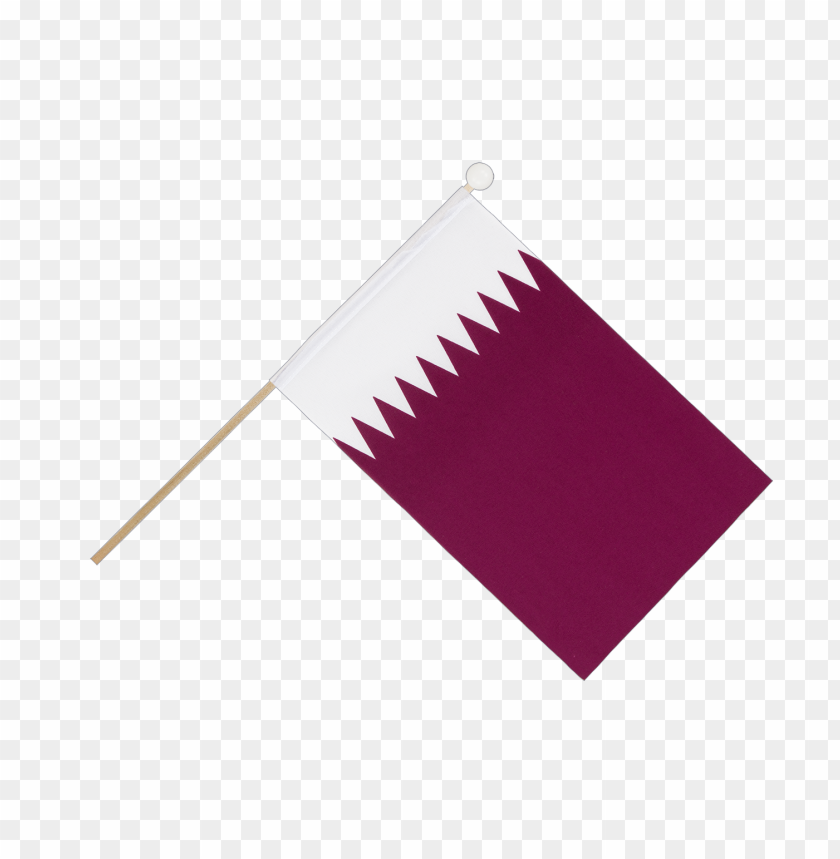 Hd Qatar Flag On Wooden Pole Png Photo cutout PNG & clipart images | TOPpng