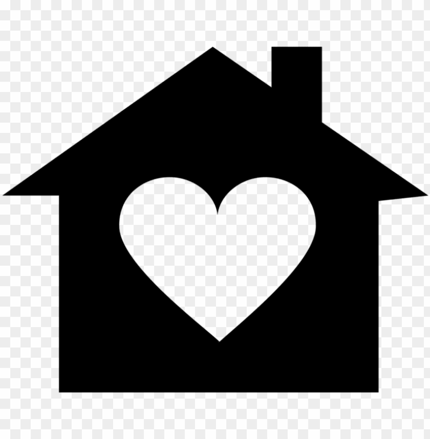 Free download | HD PNG heart clipart house house with a heart PNG ...