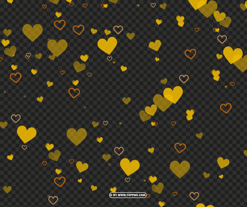 Free download | HD PNG hearts floating gold background png hd - Image ...