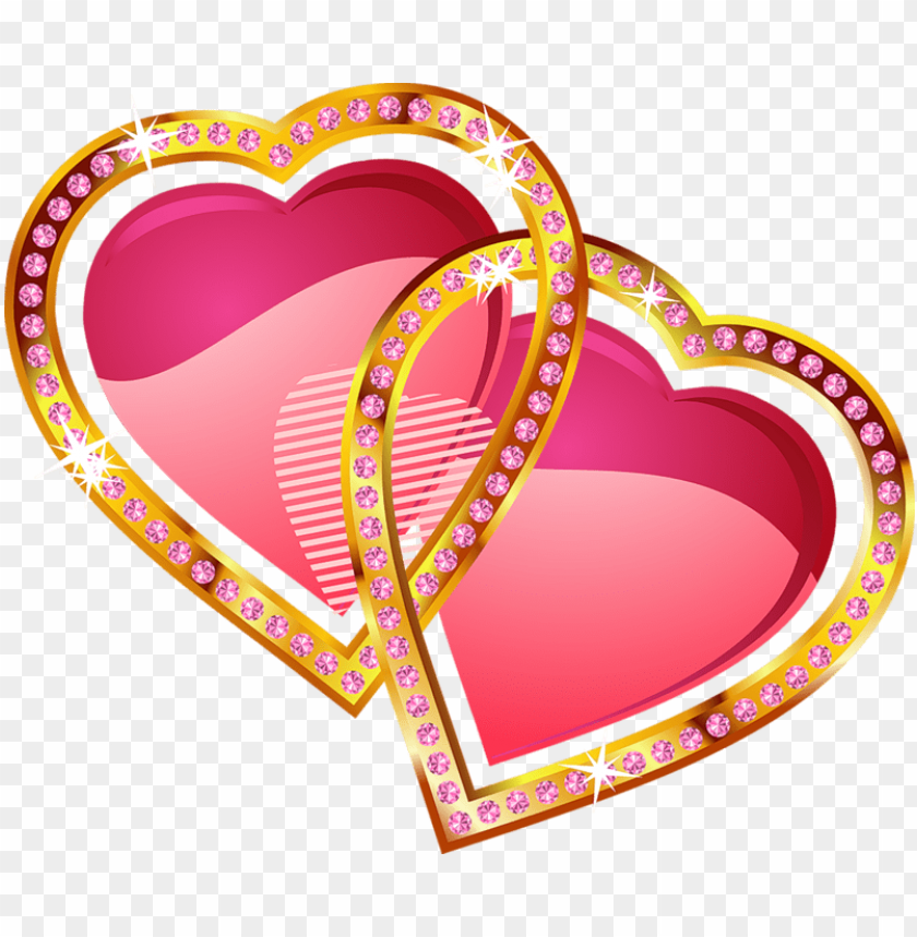 Free download | HD PNG hearts with and diamonds boxes png pink and gold ...