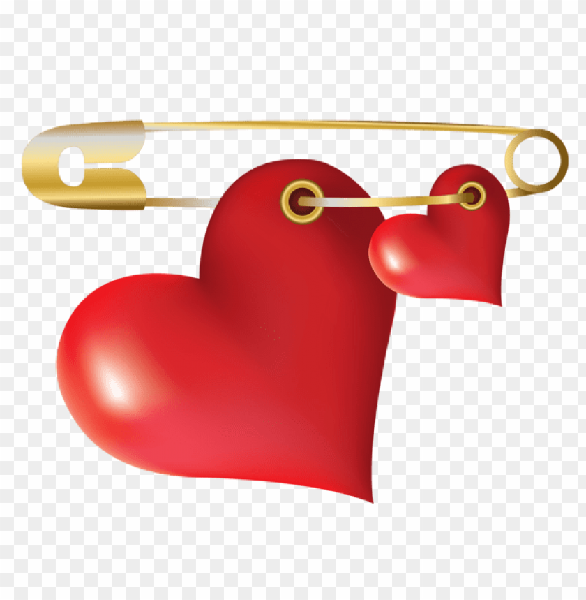 Free download | HD PNG hearts with safety pin png - Free PNG Images ...