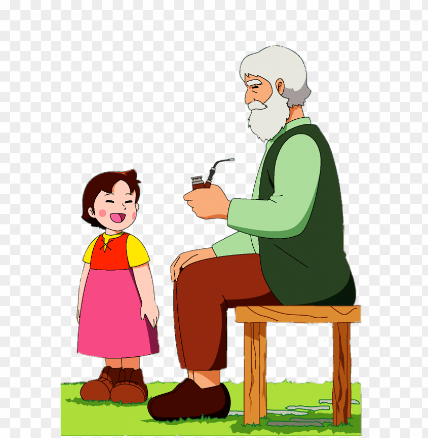 Free download | HD PNG heidi and grandfather clipart png photo - 66954 ...