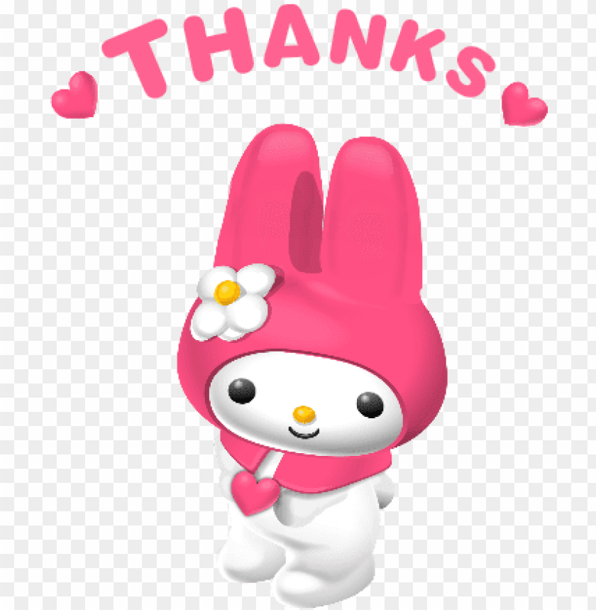 Free download | HD PNG hello kitty thanks sticker png PNG transparent ...