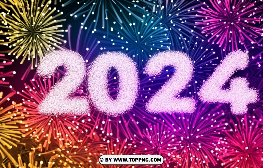 Free download | HD PNG high quality new year 2024 graphic background ...