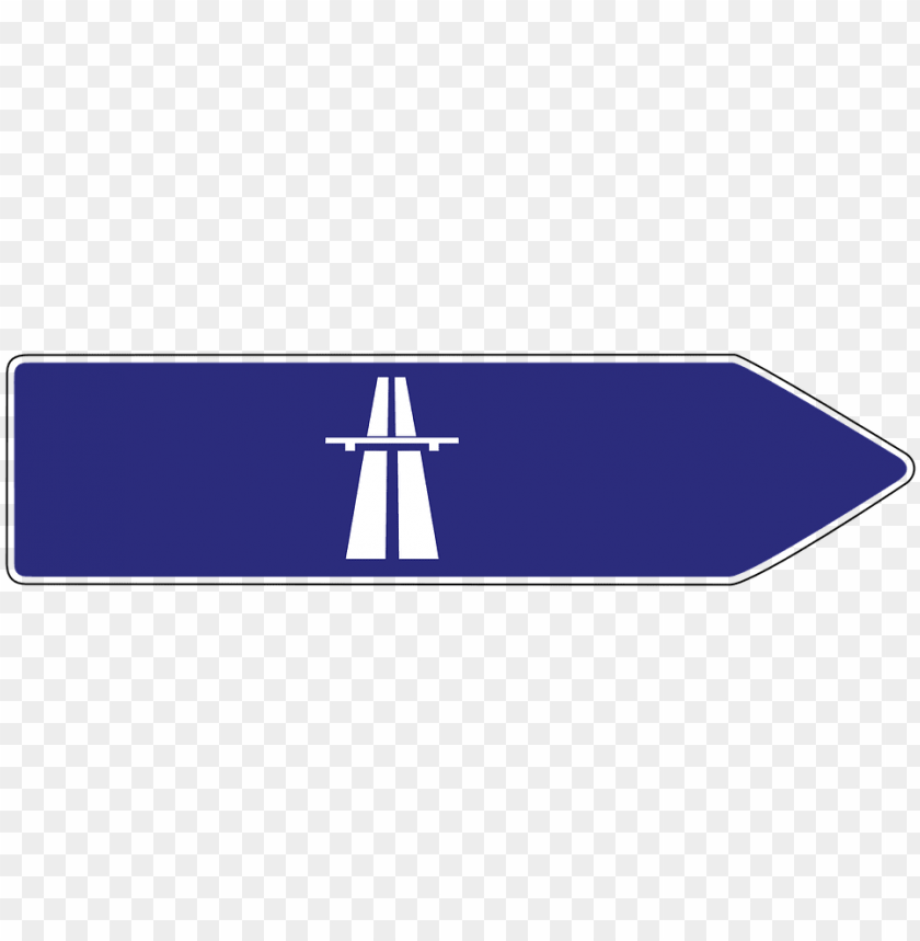 Free download | HD PNG Transparent PNG image Of highway direction blue ...