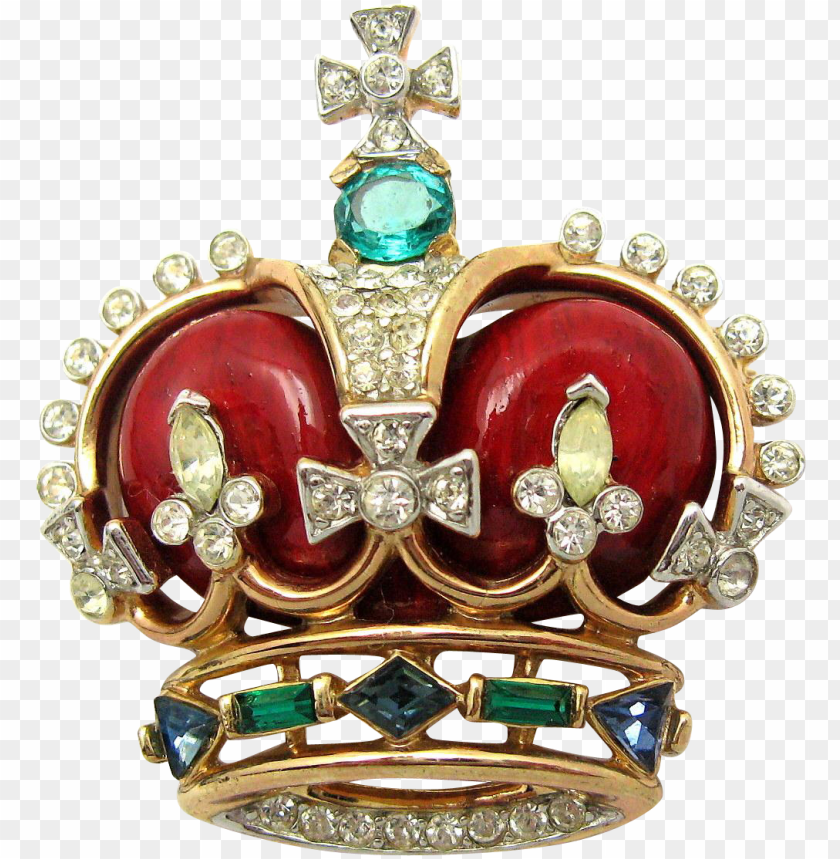 Free download | HD PNG hilippe coronation gems red royal crown brooch ...
