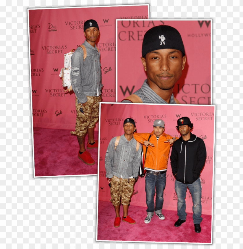 Free download | HD PNG hip hop mogul pharrell williams and his crew PNG ...