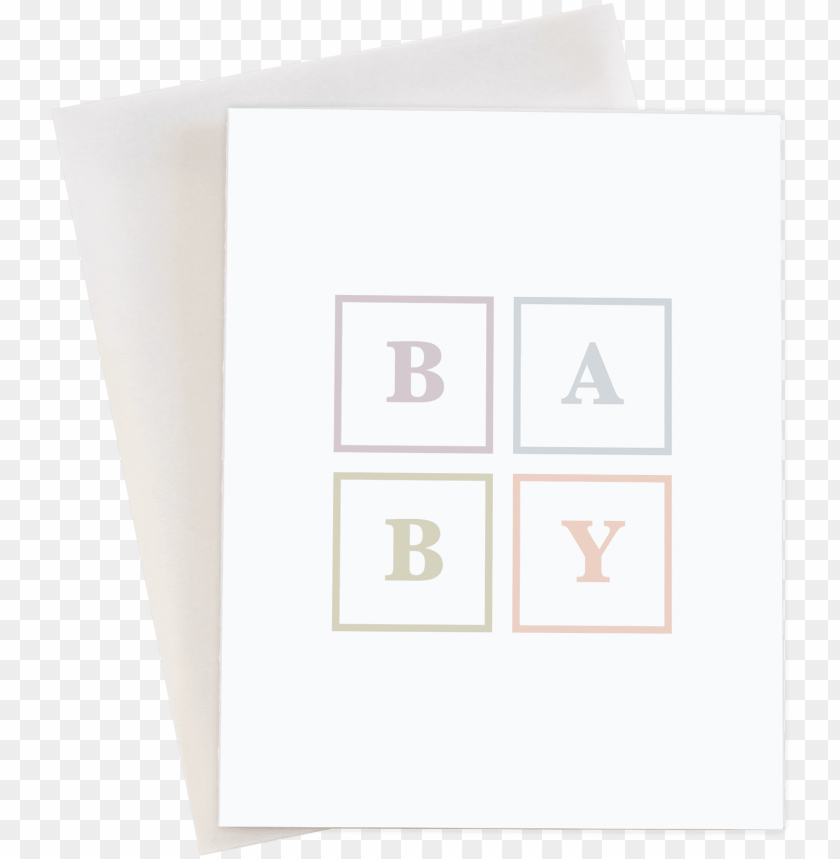 Free download | HD PNG home single cards baby blocks paper PNG ...