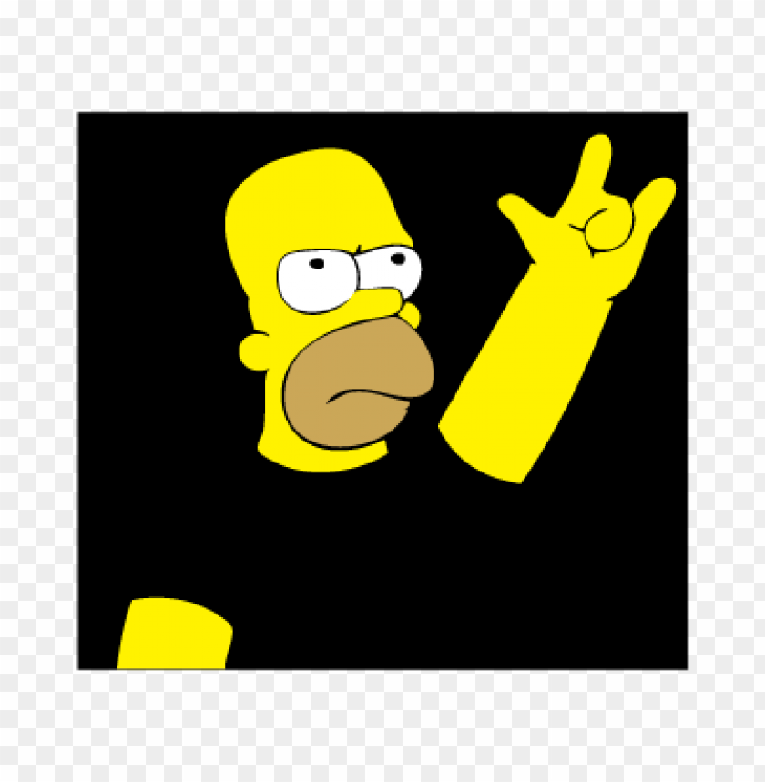 Free download | HD PNG homero metalero vector logo download free | TOPpng