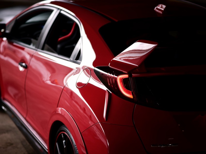 Free download | HD PNG honda fk2 honda car red dark backlight 4k ...