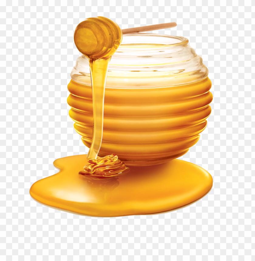 Free download | HD PNG honey jar with overflowing honey - Image ID ...