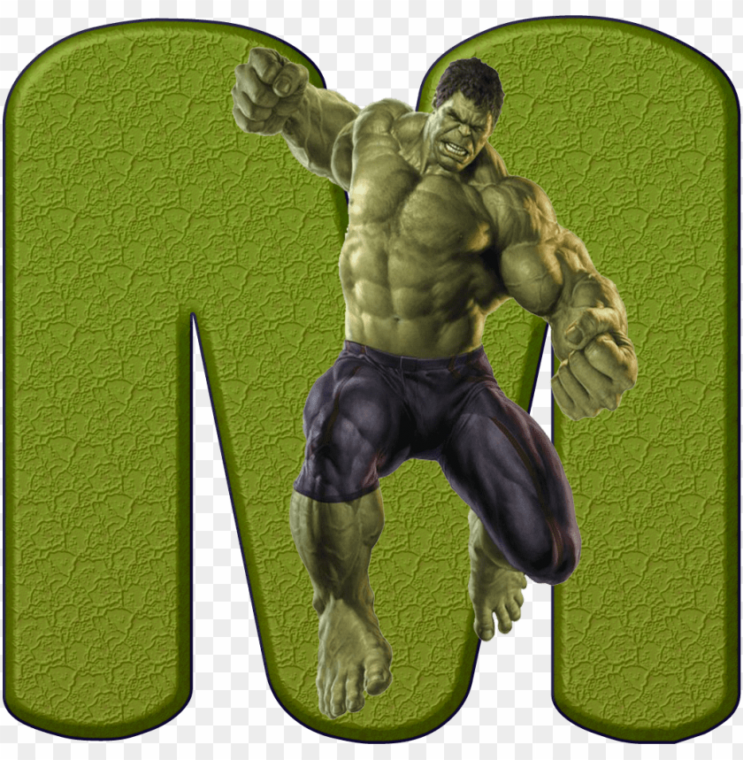 Free download | HD PNG hulk m alfabeto do hulk PNG transparent with ...