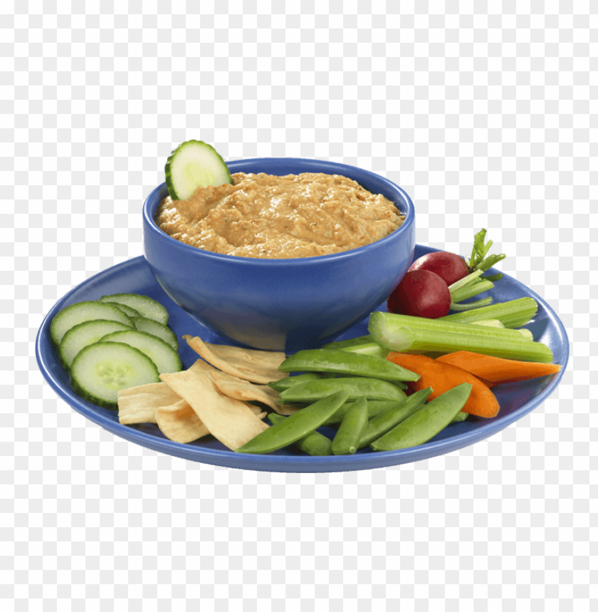 Free download | HD PNG hummus bowl with fresh vegetables - Image ID ...