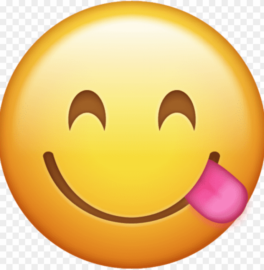 Free download | HD PNG hungry face savoring food emoji illustration ...