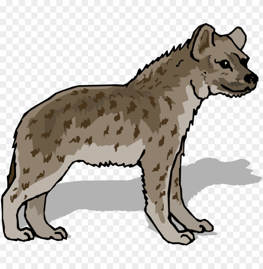 Free download | HD PNG hyena art | TOPpng