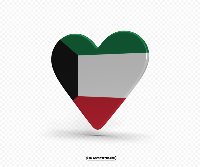 Free download | HD PNG i love kuwait heart flag transparent png - Image ...
