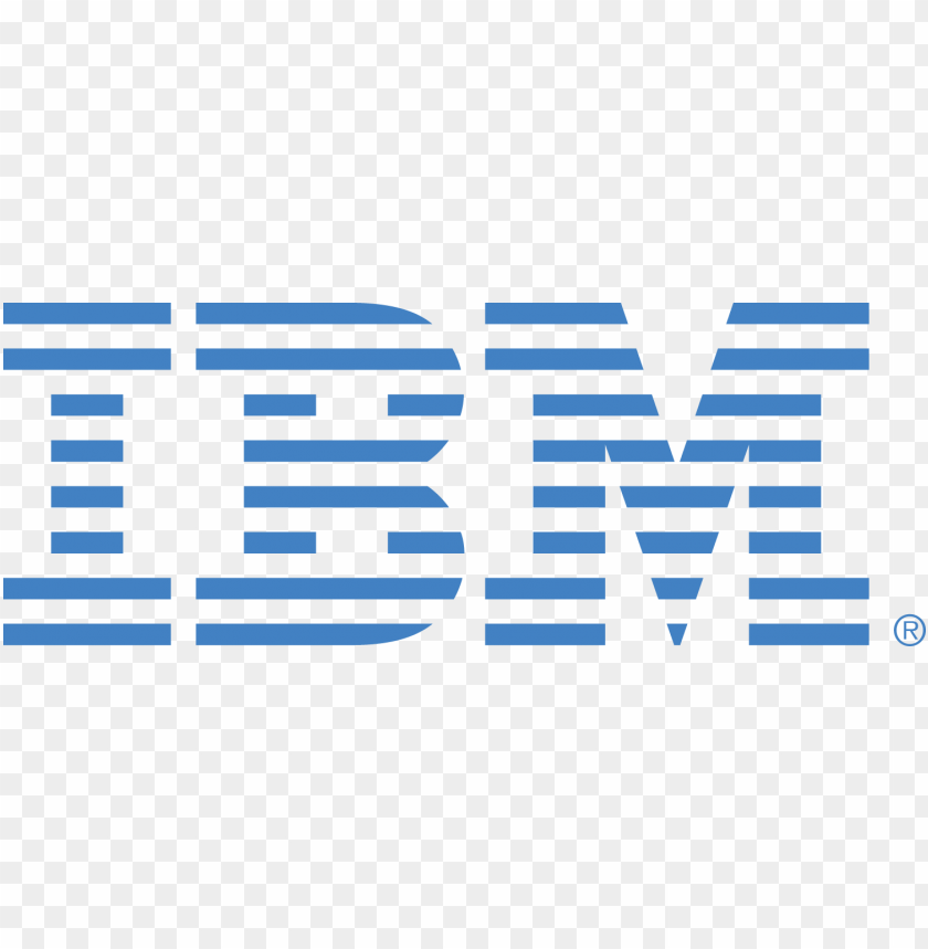 Free download | HD PNG ibm minimalist blue logo | TOPpng