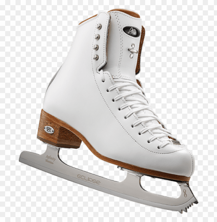 Free download | HD PNG white ice skates with silver blades png | TOPpng