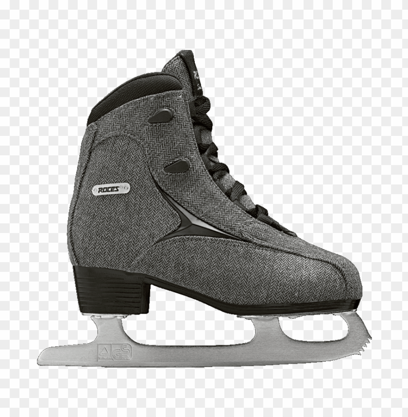 Free download | HD PNG gray ice skates with silver blades png | TOPpng