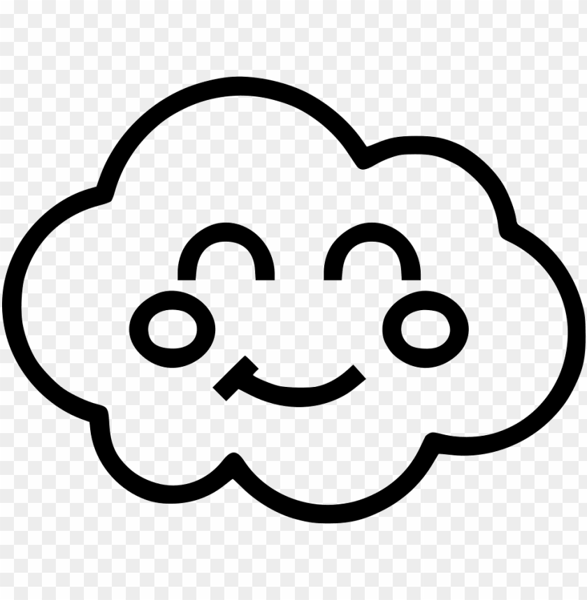 Free download | HD PNG icon cloud with face PNG transparent with Clear ...