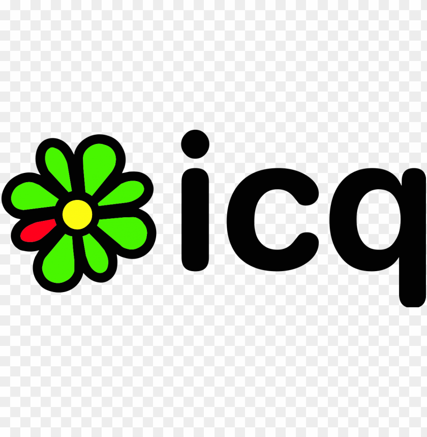 Free download | HD PNG icq text and logo combination | TOPpng