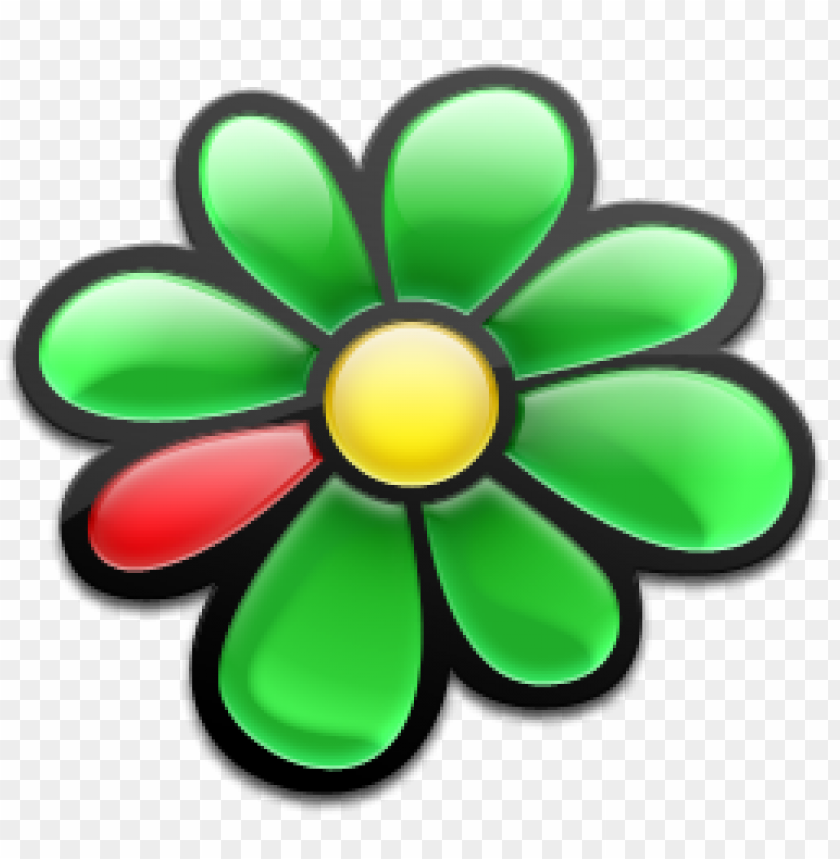 Free download | HD PNG icq high gloss logo emblem | TOPpng