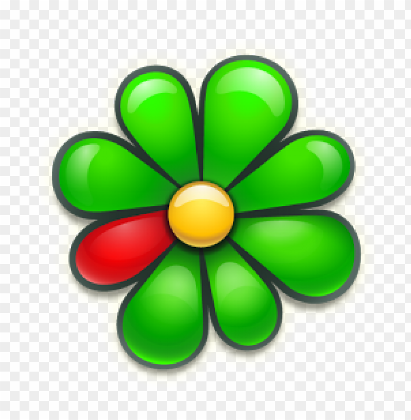 Free download | HD PNG icq green glossy symbol | TOPpng