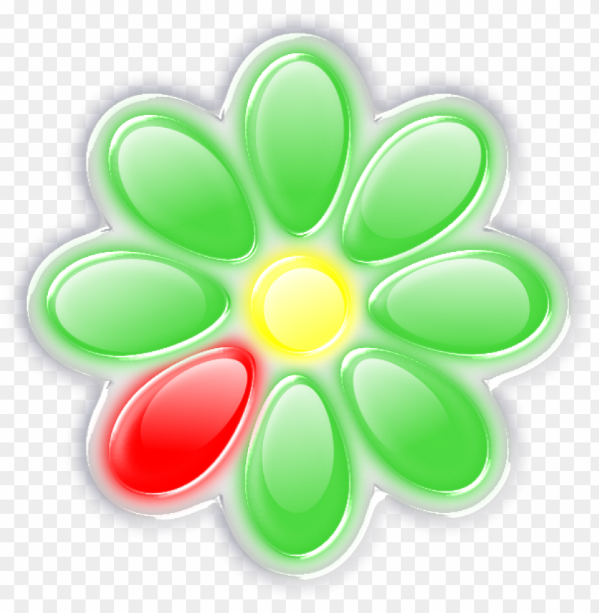 Free download | HD PNG icq soft gradient emblem | TOPpng